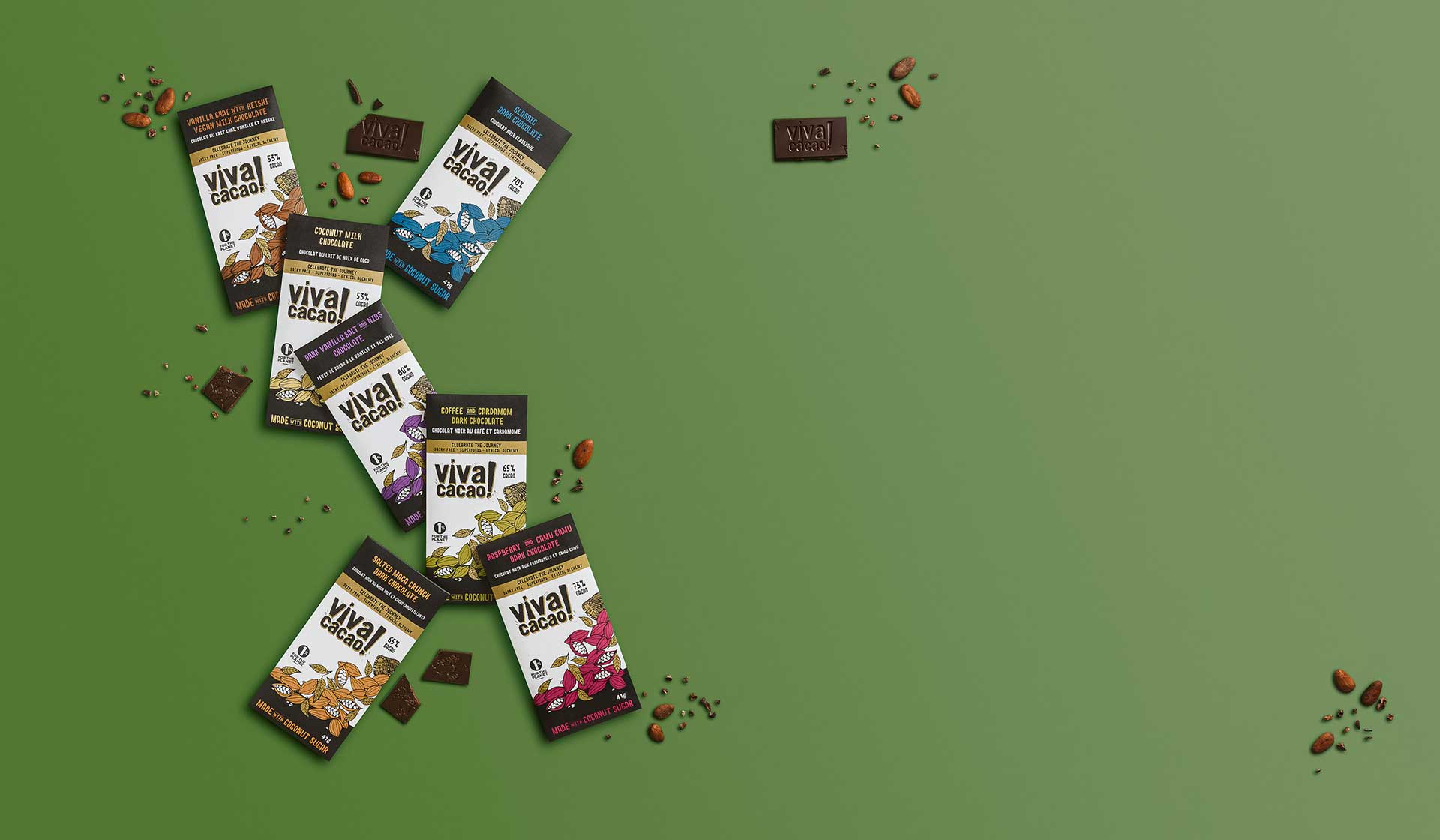 Viva Cacao! Ethical Vegan Chocolate Made w/ Coconut Sugar & Superfoods ...